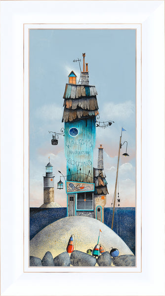Buy Harbourside Boatyard by Gary Walton at Treeby & Bolton